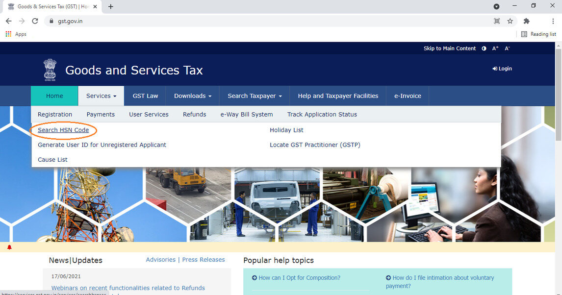 How To Find HSN Code For GST RegisterExperts How To Find HSN Code For GST RegisterExperts